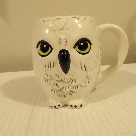 Warner Bros. | Dining | Harry Potter Wizarding World Ceramic 3d Coffee Cup Mug 2 Oz Hedwig The ...